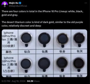 iPhone 16 Pro and Pro Max Features Colors Specs | Exclusive